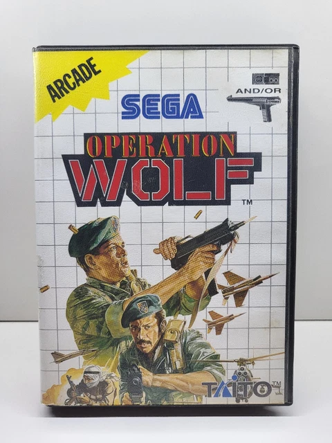 OPERATION WOLF SEGA Master System Without Instructions New Pal $26.60 ...