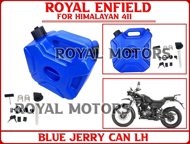 ROYAL ENFIELD HIMALAYAN 411 "BLUE JERRY CAN LH" - Expédition express ...