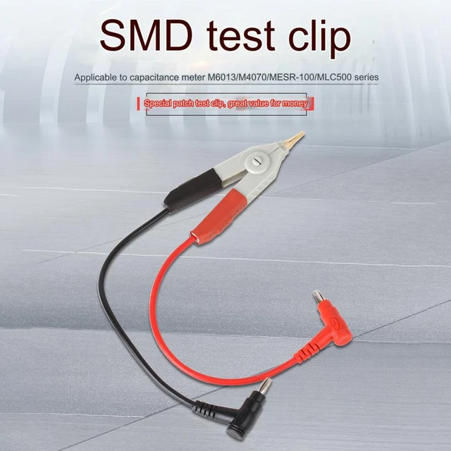KELVIN TEST CLIP with Wide Compatibility for LCR Testing Gold Plated ...