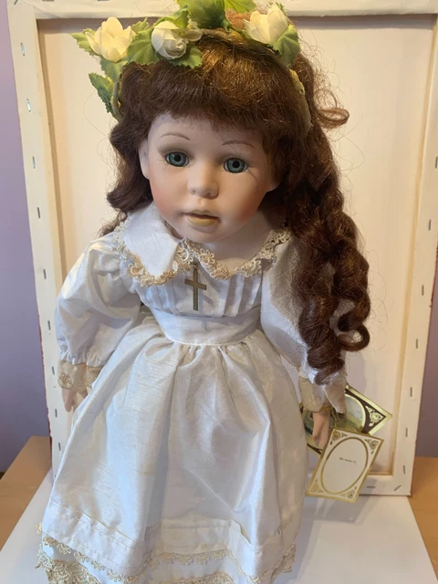 ALBERON PORCELAIN DOLL Maria Vintage Collectible Rare 18” £16.13 ...