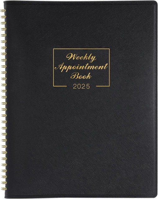 APPOINTMENT DIARY 2025 - Diary 2025, A4 Week to View Hourly Planner, 15 ...
