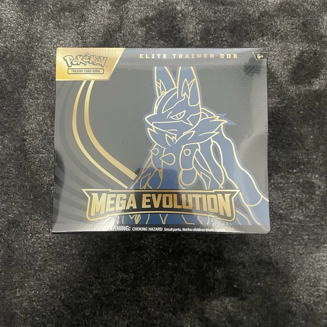 POKÉMON TCG: MEGA Evolution Elite Trainer Box (Mega Lucario) - ETB New ...