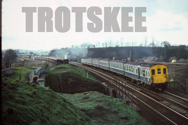 35MM SLIDE BR British Rail Diesel DMU Class 203 1034 1977 Original £13. ...