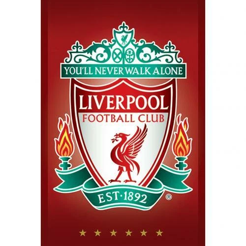 OFFICIAL LIVERPOOL FC LFC Badge Crest Large Poster 31 Fan Present Gift ...