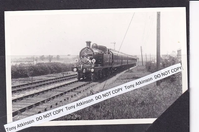 L.B. & S.C.R. - I3 Class 4-4-2T No. 78 Royal Train - Vintage Image ...