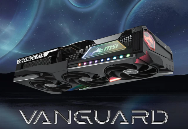 MSI GEFORCE RTX 5070 12G VANGUARD SOC GDDR7 PCI E Gen5 Graphics card £ ...