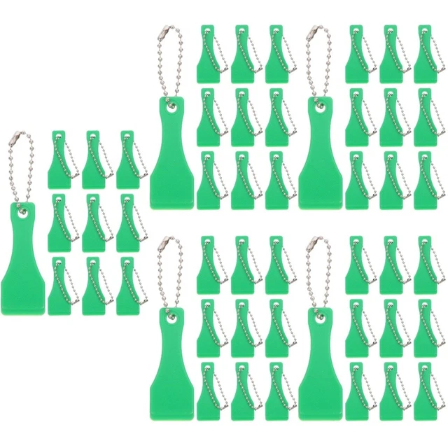 10 PCS SCRATCHER Scratchers Plastic Card Scraper Green £7.75 - PicClick UK