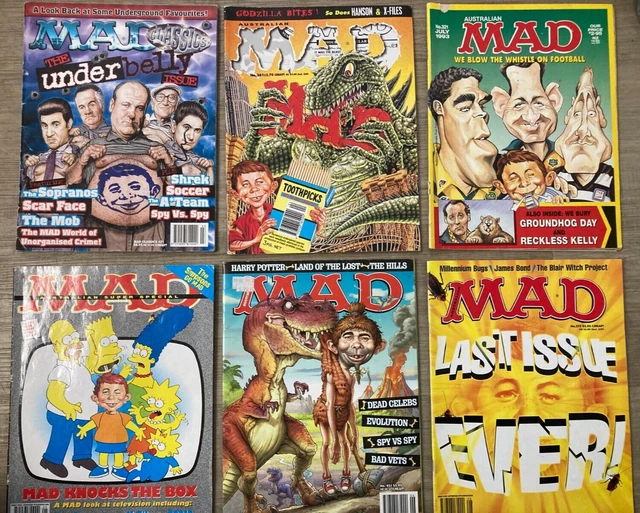 AUSTRALIAN MAD MAGAZINE BUNDLE, 6, Super Special, 90's -2010 $28.00 ...
