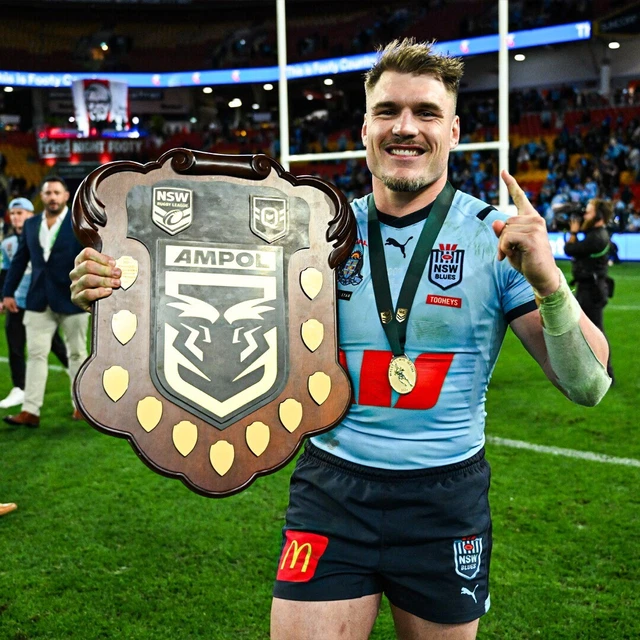 NSW BLUES 2024 State Of Origin Nrl Rugby Champions Team Player Photo, Bargain,1 $6.99 - PicClick AU