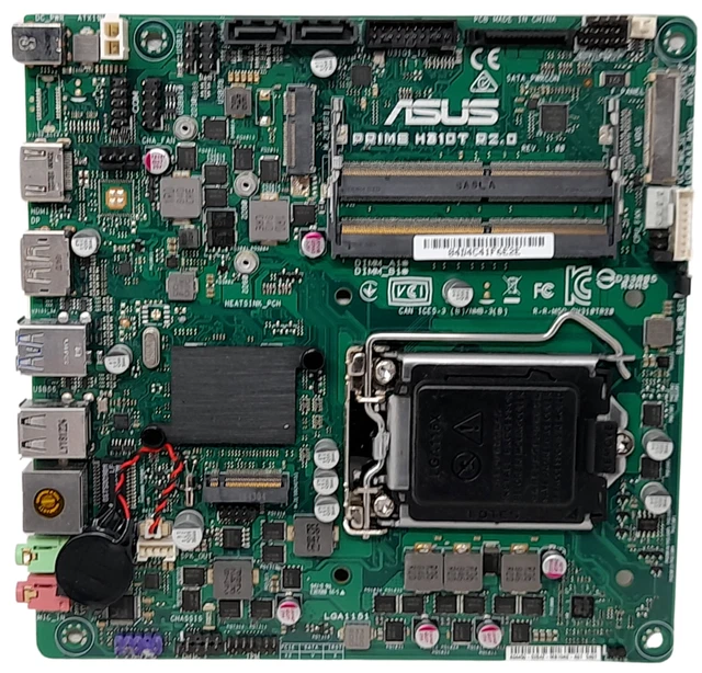 ASUS PRIME H310T R2.0 Socket LGA1151 Motherboard £44.99 - PicClick UK