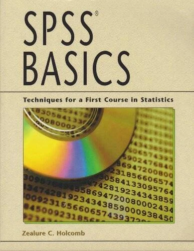 SPSS BASICS: TECHNIQUES for a First Course in Statistics - Paperback ...