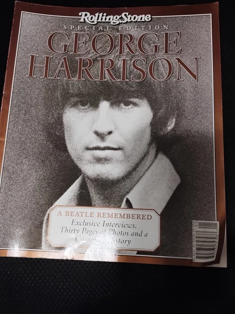 GEORGE HARRISON ROLLING Stone Special Edition and Newspaper clippings £ ...