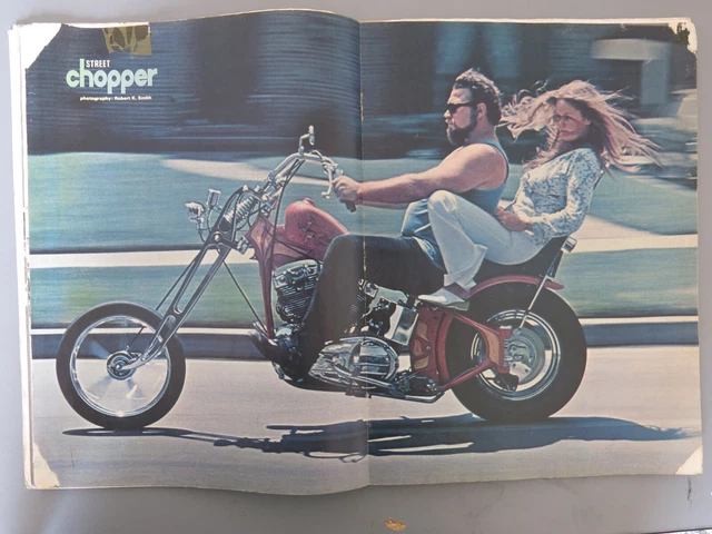 RARE STREET CHOPPER Magazine Jan 1974 Motorcycle Publication California ...