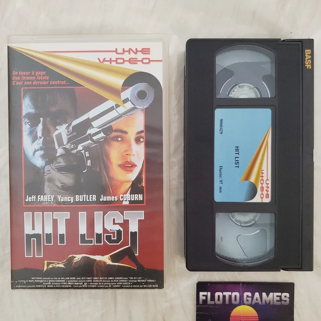 VHS D'ORIGINE FR : The Hit List - James Coburn - 1993 - Une Video ...