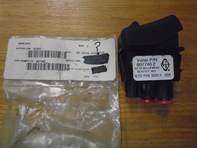 NOS! OEM! VOLVO Air Suspension Dump Valve P/N: 8077402 $67.79 - PicClick CA
