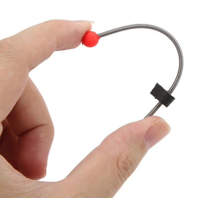 5PCS RED BALL Spring Fishing Rod Tip Ice Fishing Pole Tip Outdoor ...