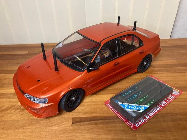 TAMIYA RADIO CONTROL car TT-02 with Eagle Racing dampers £138.46 ...