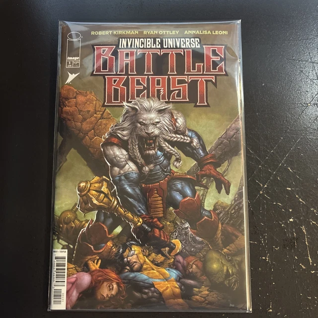 INVINCIBLE UNIVERSE BATTLE Beast #1 2025 Cover B David Finch Variant £2 ...