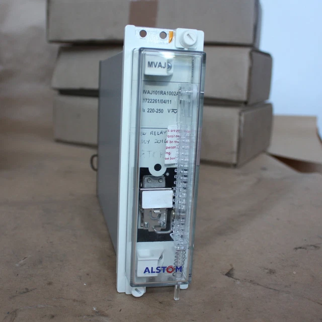 ALSTOM MVAJ MVAJ051RA1001B Low Burden Tripping Trip Protection Relay ...