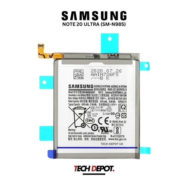 GENUINE SAMSUNG GALAXY Note 20 Ultra Battery EB-BN985ABY 4500mAh £20.99 ...