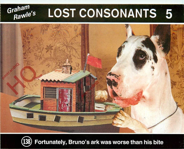 PICTURE POSTCARD::GRAHAM RAWLE'S Lost Consonants 141 (Humour) £2.39 ...