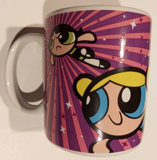 POWERPUFF GIRLS CERAMIC Mug WB Studio Store Cartoon Network 2000 New ...