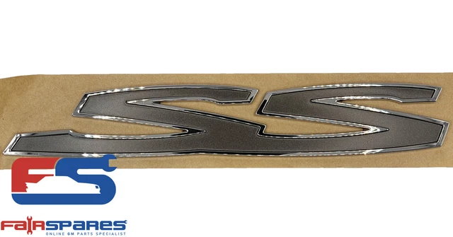 GENUINE GM VE VF SS Holden Commodore LHR Left Hand Rear SS Badge Decal ...