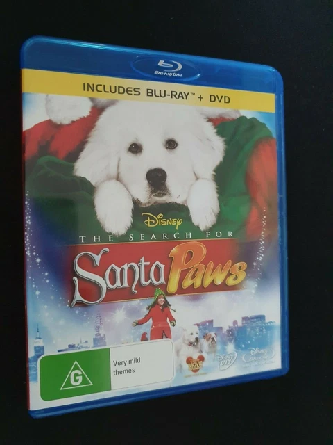 THE SEARCH FOR Santa Paws (Blu-ray and DVD) 2010, Disney, Christmas EUR ...