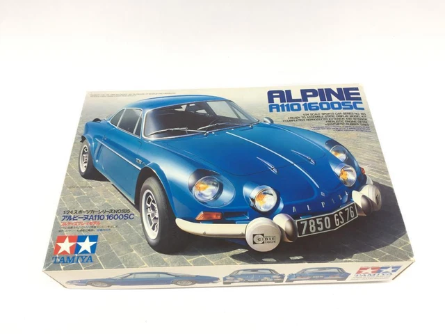 TAMIYA ALPINE A110 1600Sc 1/24 Modello in plastica EUR 89,88 - PicClick IT