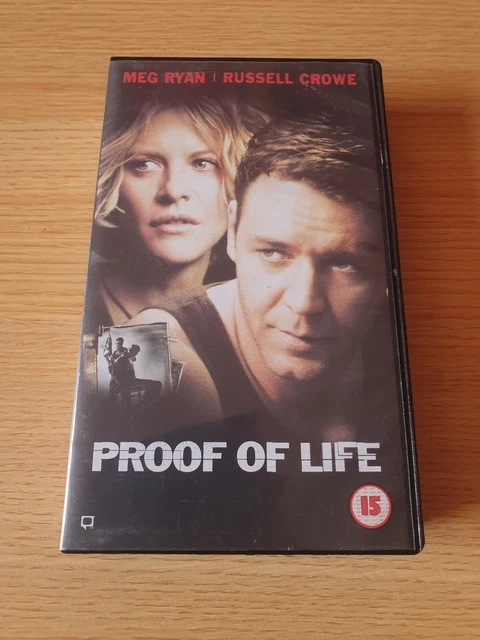 PROOF OF LIFE VHS Tape Meg Ryan Russell Crowe Rare Collectable £5.99 ...