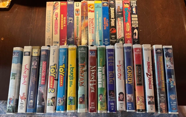 MIXED VHS LOT Disney, Universal, Pixar For All Ages! £27.73 - PicClick UK