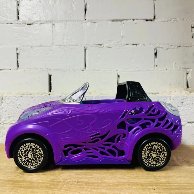 2012 MONSTER HIGH Scaris City of Frights Convertible Car Purple Vehicle ...