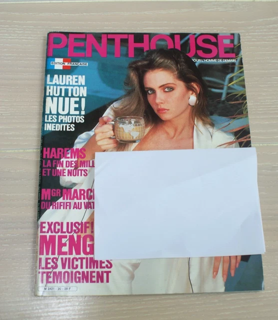 VINTAGE PENTHOUSE ADULT Magazine Edition Francaise £8.98 - PicClick UK