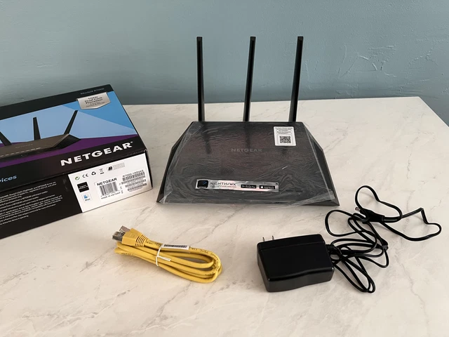 NETGEAR NIGHTHAWK AC1900 SMART WIFI ROUTER R7000 With Box $50.00 - PicClick