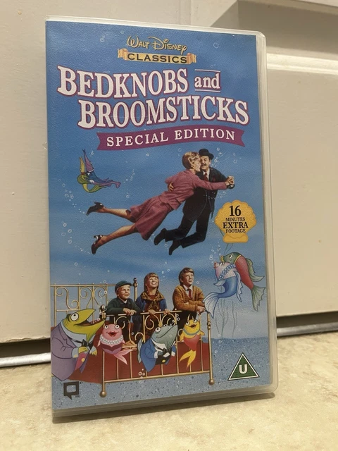 WALT DISNEY BEDKNOBS and Broomsticks VHS £2.79 - PicClick UK