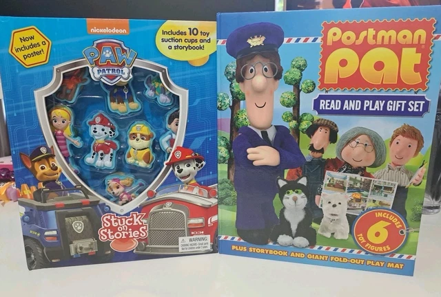 PAW PATROL + Postman Pat, Storybooks, Figurines / Suction Cups ...