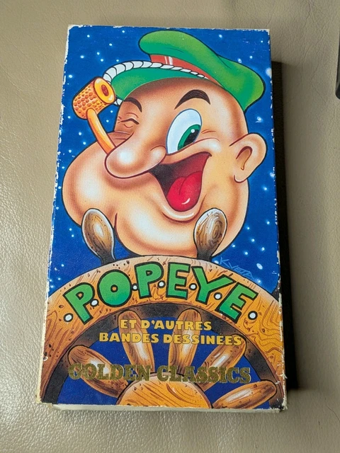 POPEYE ET D'AUTRES Bandes Dessinées - Golden Classics (VHS, 1988 ...