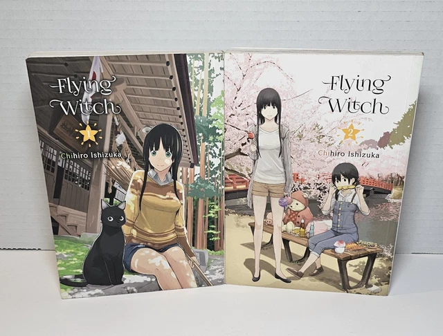 FLYING WITCH MANGA Vol 1-2 by Chihiro Ishizuka English 1st Edition ...