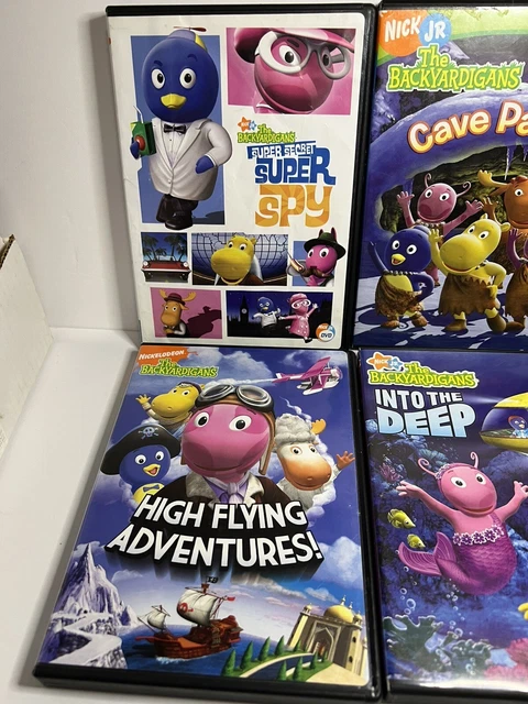 LOT OF 8 Backyardigans DVD’s Nick Jr + Music CD Cave Party $52.21 ...