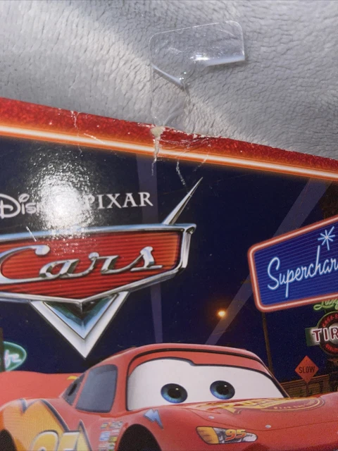 DISNEY PIXAR CARS Lightning McQueen Flash Supercharged new sealed H6406 ...