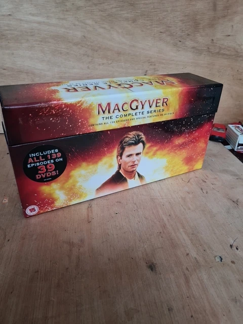 MACGYVER : THE Complete Series 1-7 DVD Box Set - All 139 episodes - 39 ...