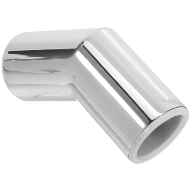 ELBOW JOINT CONNECTOR Glass Door Stabilizing Connector Tube Corner ...