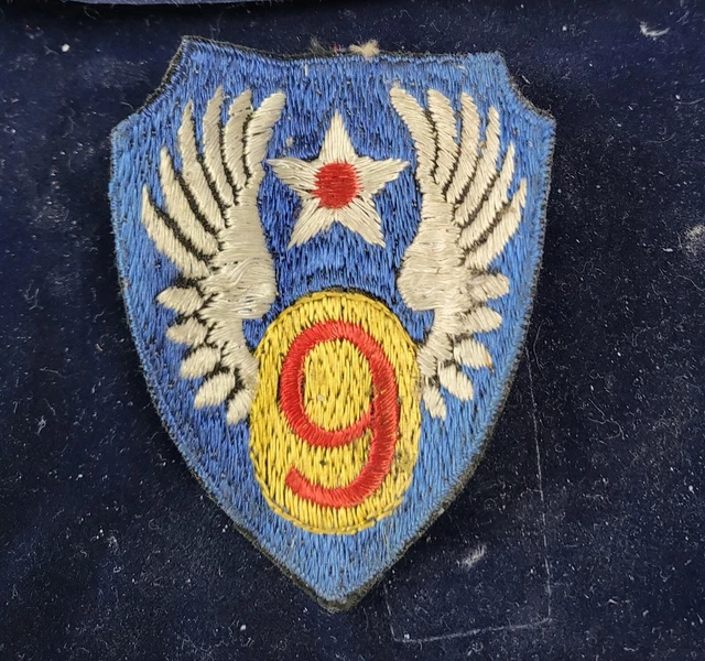 9TH US ARMY Air Force Ww2 Cloth Badge £11.99 - PicClick UK