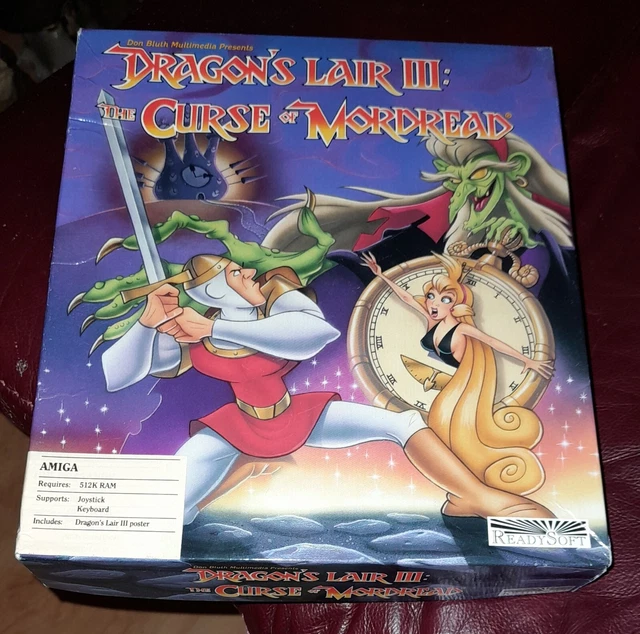RARE AMIGA PC Floppy Disc Game Dragon's Lair Iii £53.00 - PicClick UK