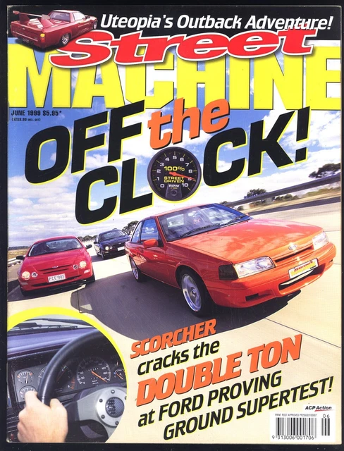 STREET MACHINE 1999 June - Mustang, Holden FJ, Commodore Convertible ...