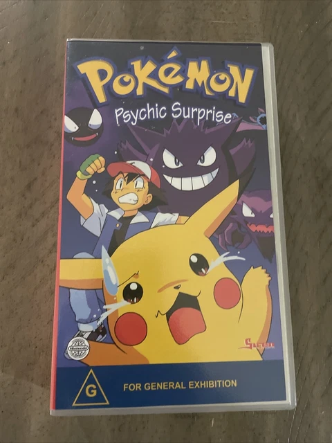 POKEMON PSYCHIC SURPRISE Pal VHS Video Animation Vol. 7 £11.27 ...