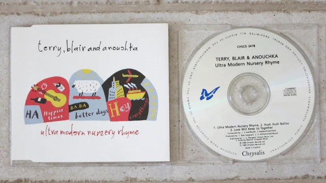 TERRY BLAIR AND ANOUCHKA Ultra Modern Nursery Rhyme 1990 UK 7" vinyl ...