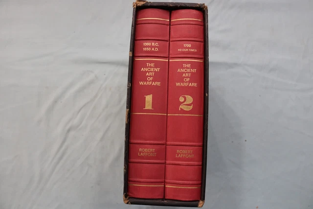 1966 THE ANCIENT Art Of Warfare Boxed Set By Robert Laffont - Hardcover ...