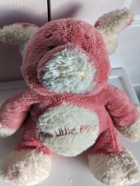 THE FIRST YEARS Pink Pig Talking Plush 9" "This Little Piggy" Lights Up ...