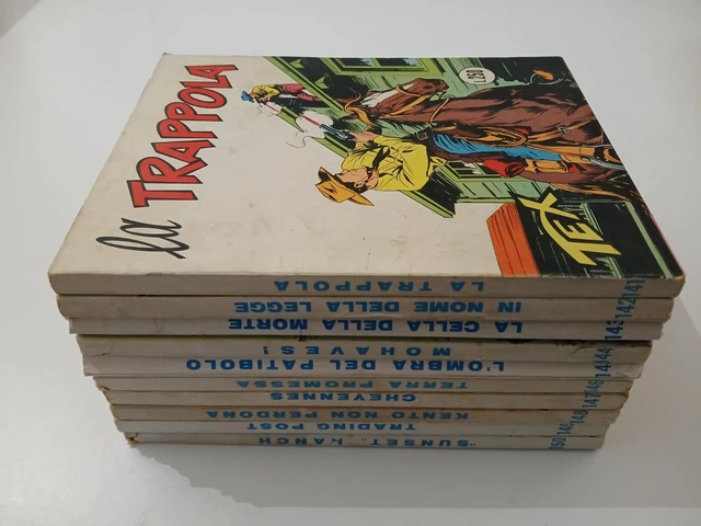 TEX - PRIMA Edizione - Lotto/Sequenza Dal N° 141 Al N° 150 - Piu' Che ...